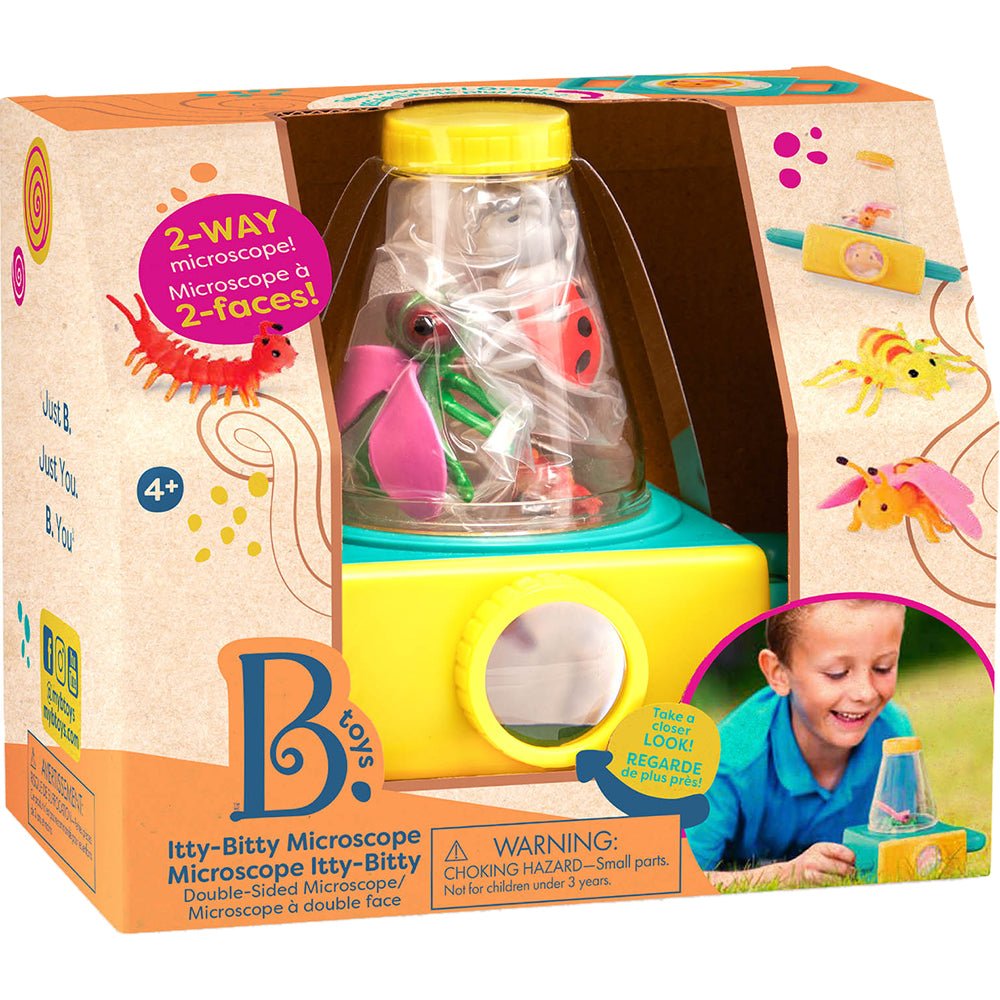 B Toys 2-Way Itty Bitty Microscope – Mastermind Toys