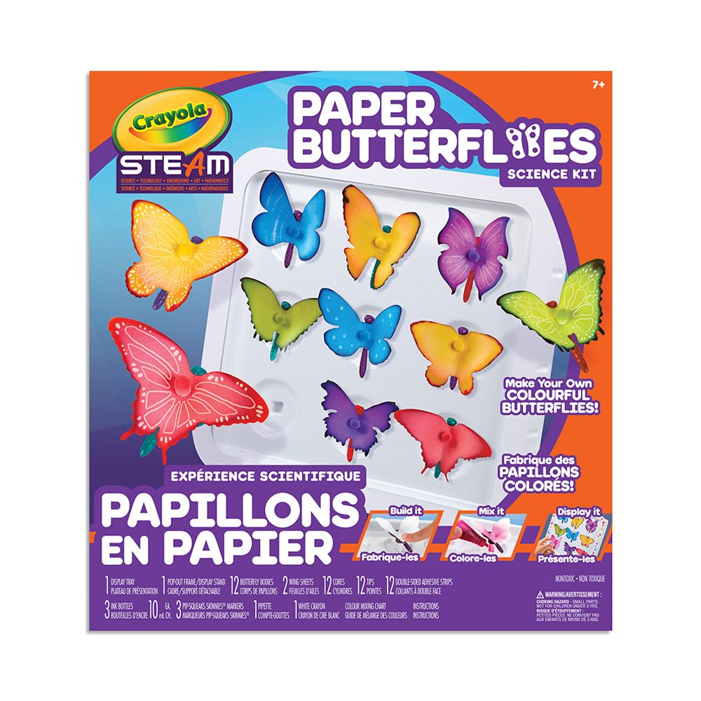 Crayola Paper Butterflies Science Kit – Mastermind Toys