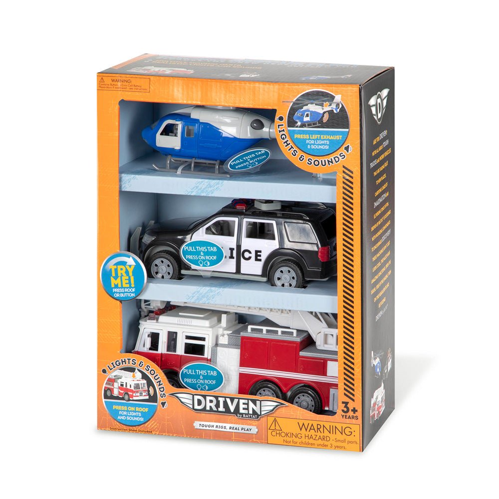 Driven Micro Rescue Fleet – Mastermind Toys