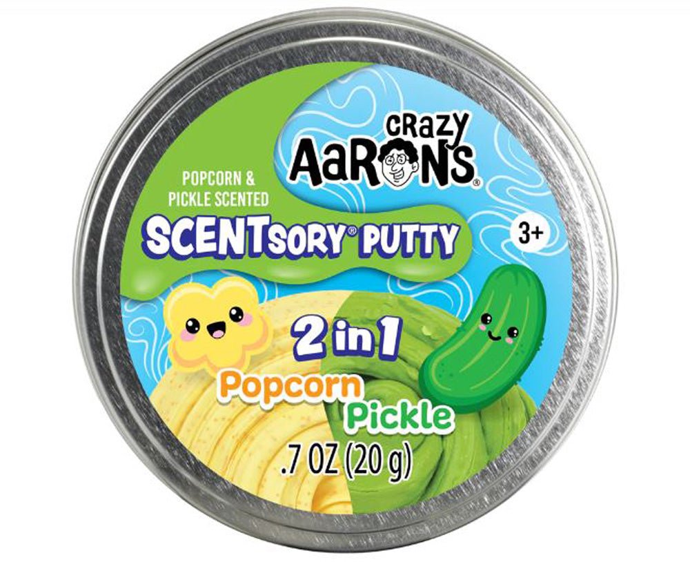 Crazy Aaron's Scentsory Putty - Duos Popcorn – Mastermind Toys