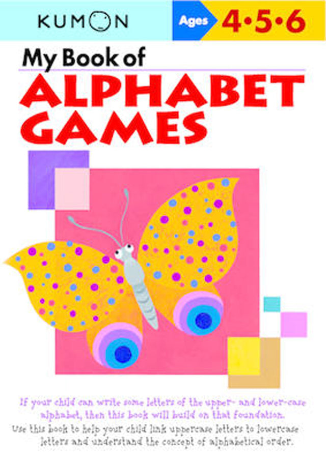 Kumon My Book of Alphabet Games Workbook | Mastermind Toys
