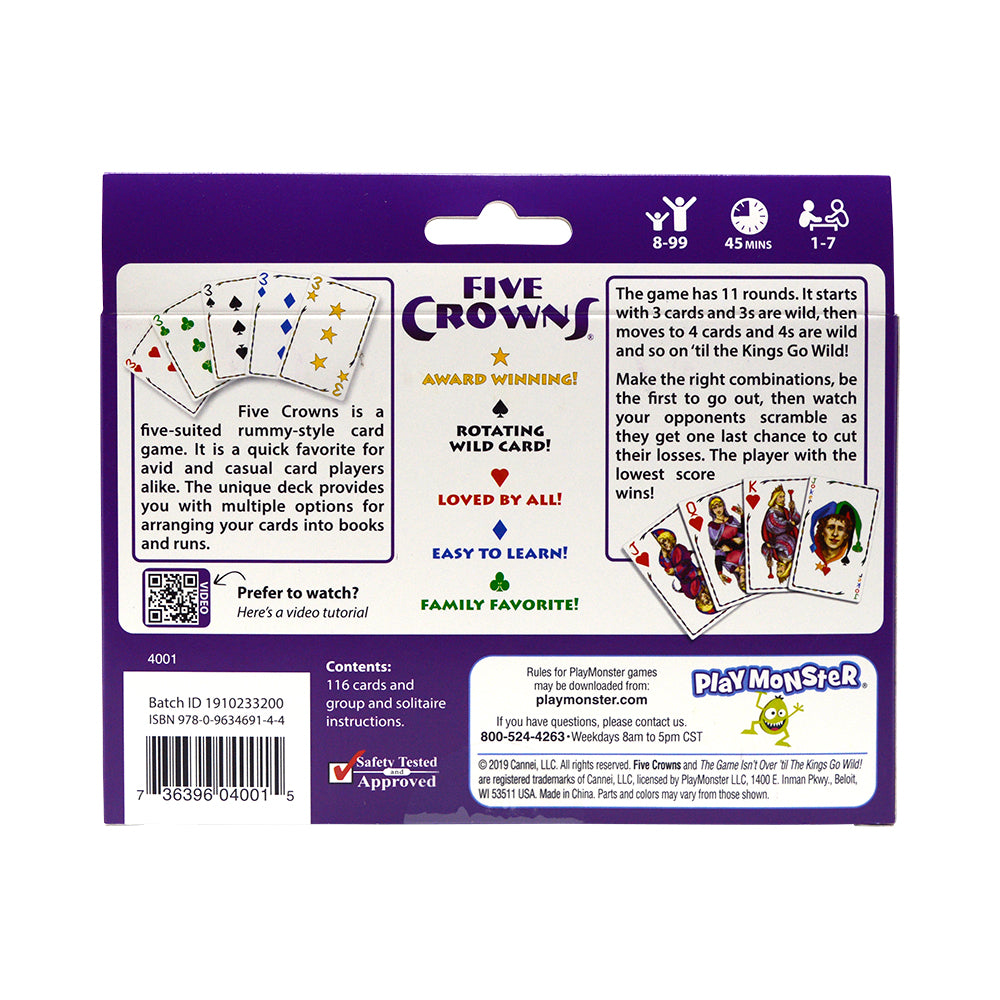 Five Crowns Card Game | Mastermind Toys
