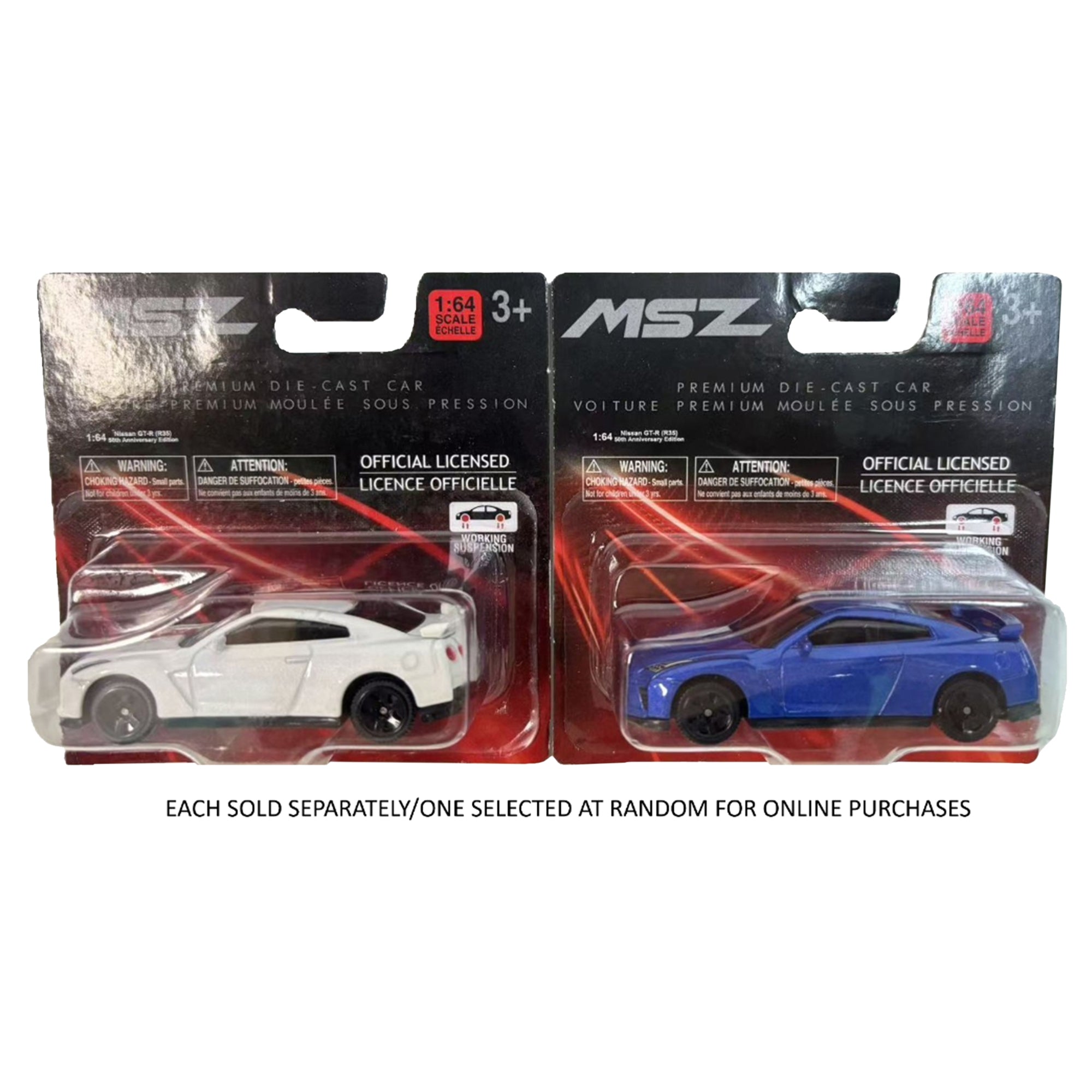 1:64 Scale Nissan GT-R Diecast Vehicle – Mastermind Toys