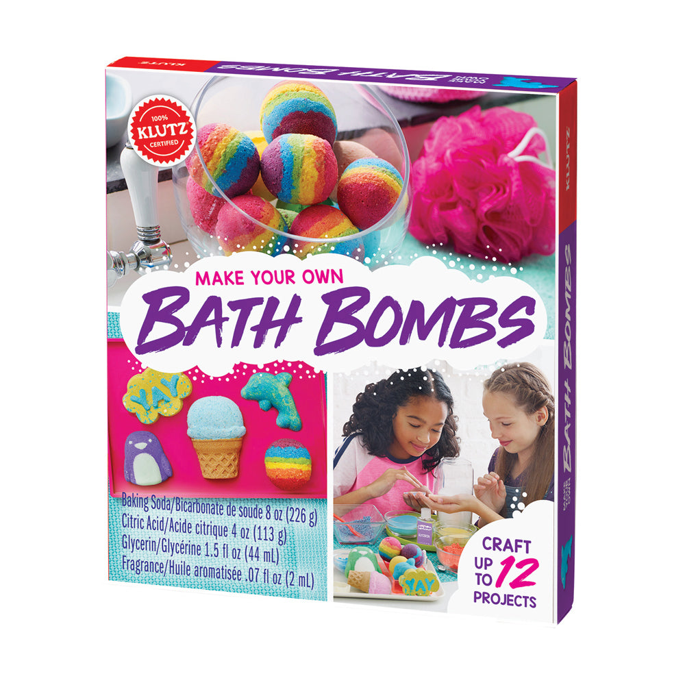 Klutz Make Your Own Bath Bombs - Mastermind Toys