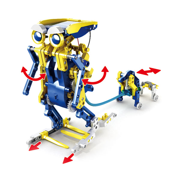 Solar & Hydraulic 12-in-1 Construction Kit | Mastermind Toys