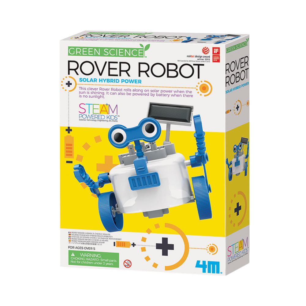 4M Green Science Rover Robot Kit - Mastermind Toys
