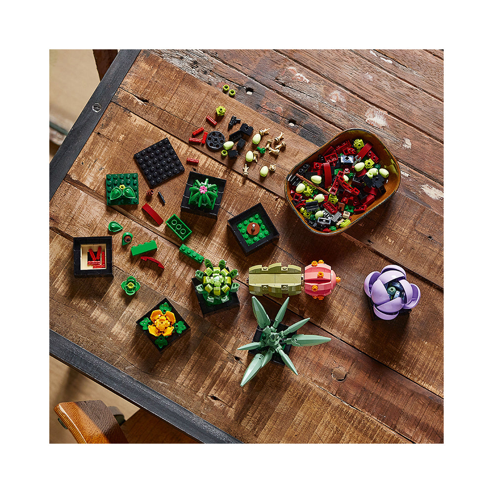 LEGO Succulents 10309 Plant Decor Building Kit (771 Pieces ...