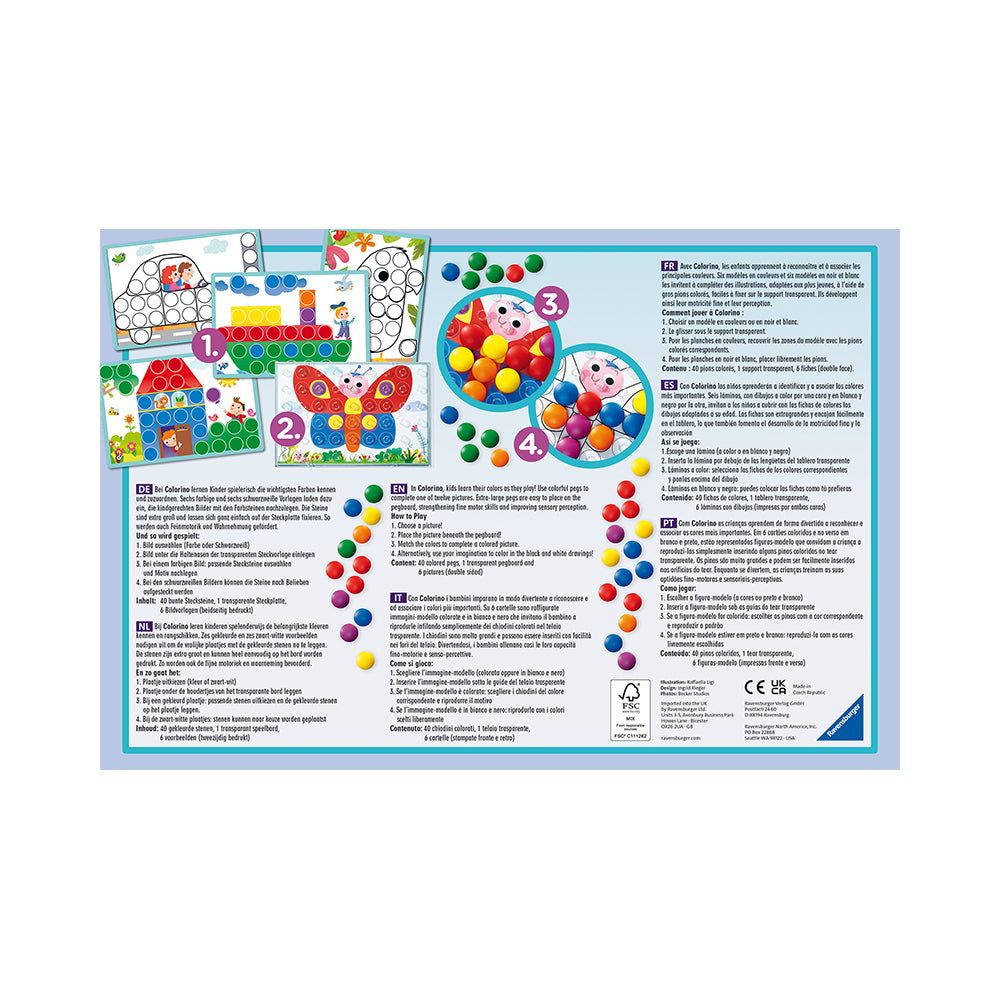 Colorino Board Game of Colours - Mastermind Toys