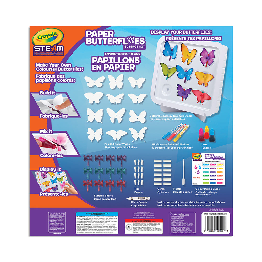 Crayola Paper Butterflies Science Kit - Mastermind Toys