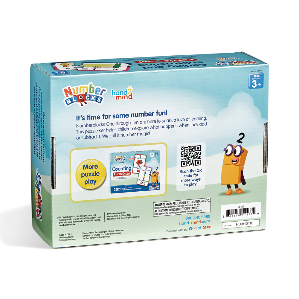 Numberblocks Adding and Subtracting Puzzle Set - Mastermind Toys