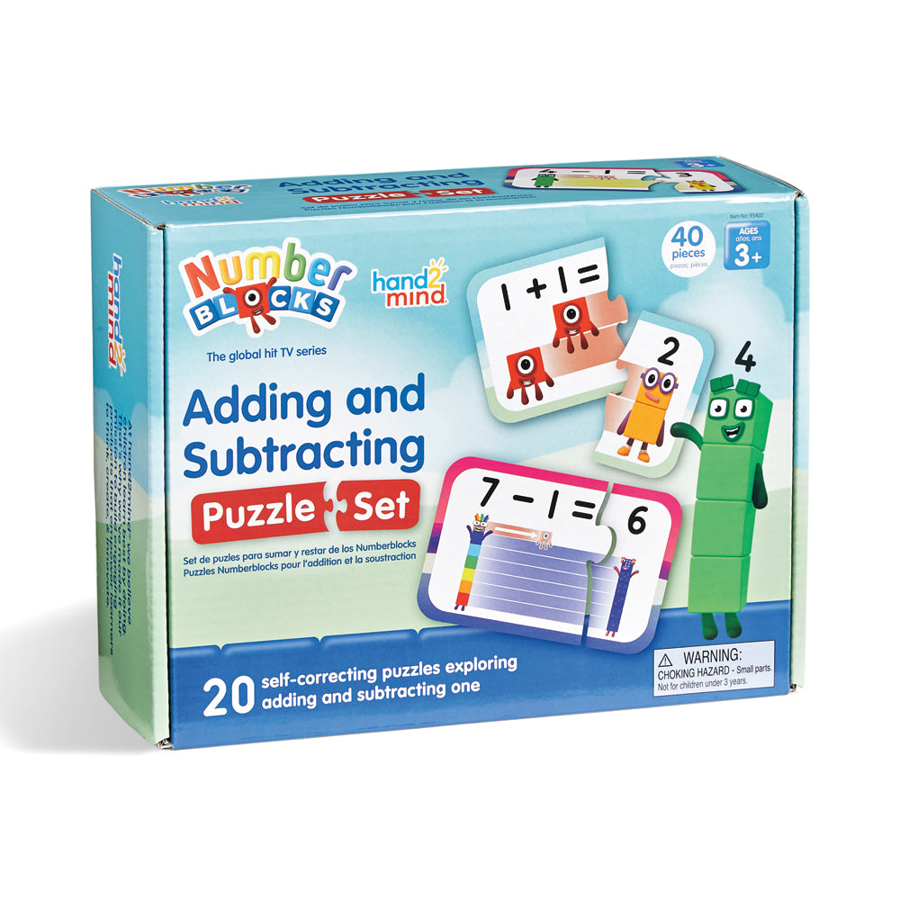 Numberblocks Adding and Subtracting Puzzle Set - Mastermind Toys