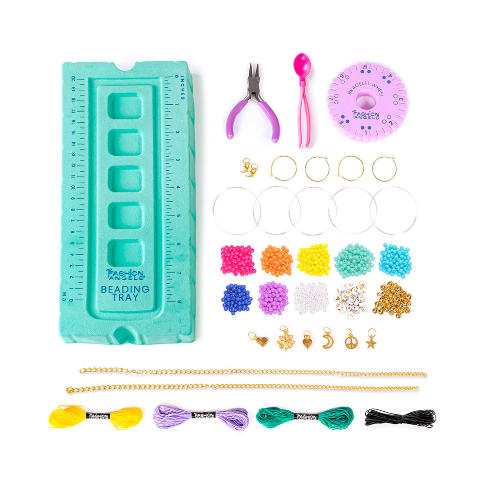 Fashion Angels Beaded Jewelry Tool Box Kit - Mastermind Toys