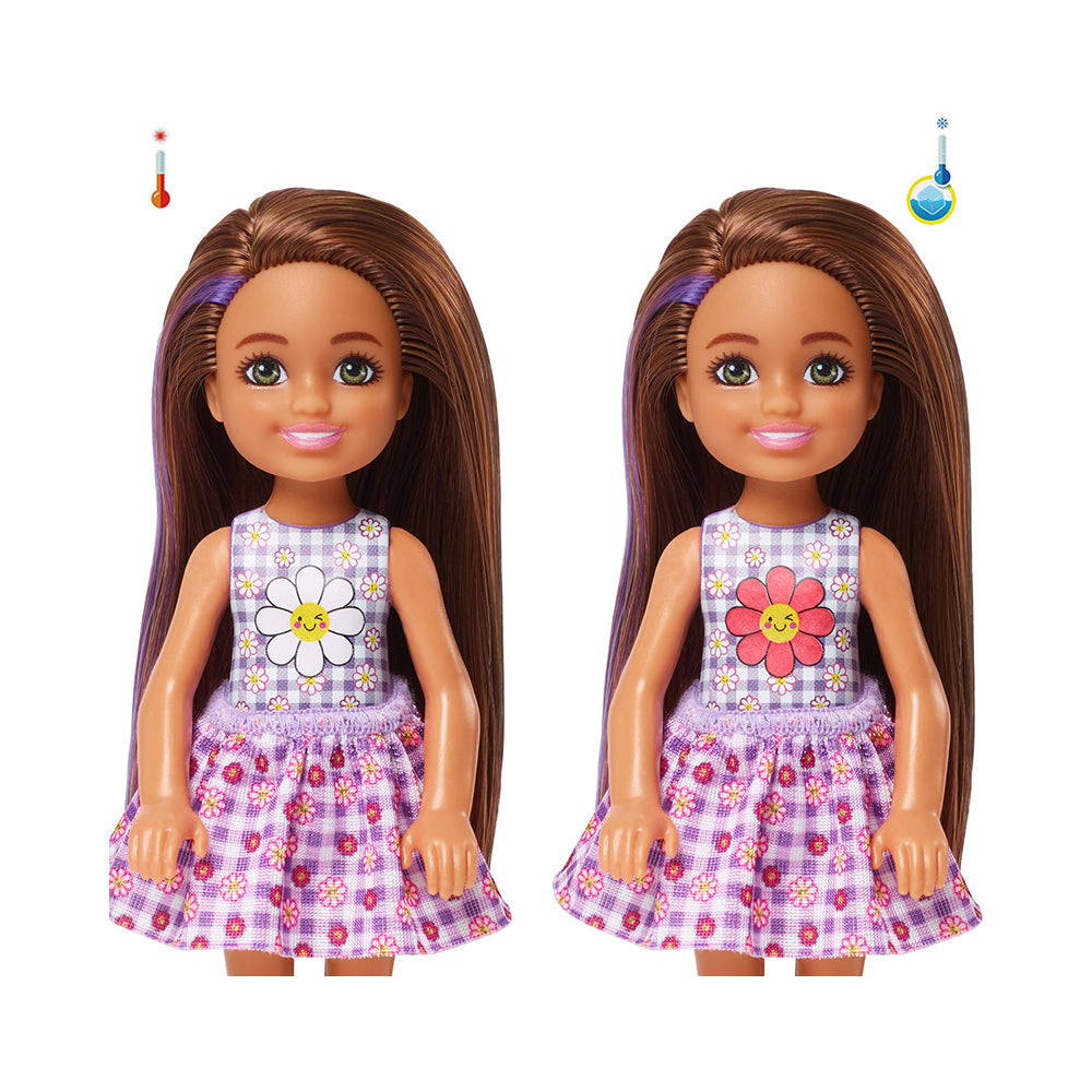 Barbie Chelsea Dolls And Accessories, Color Reveal Doll, Picnic Series ...