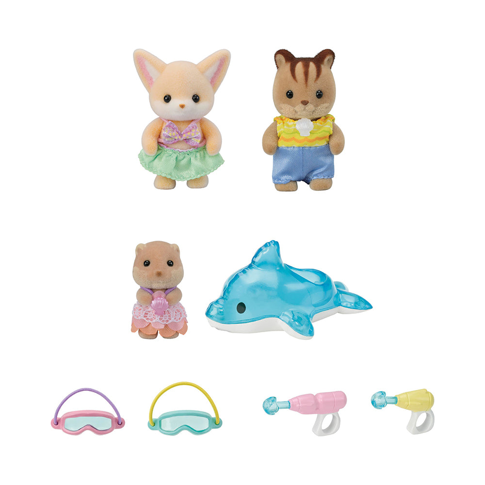 Calico Nursery Friends - Pool Fun Trio - Mastermind Toys