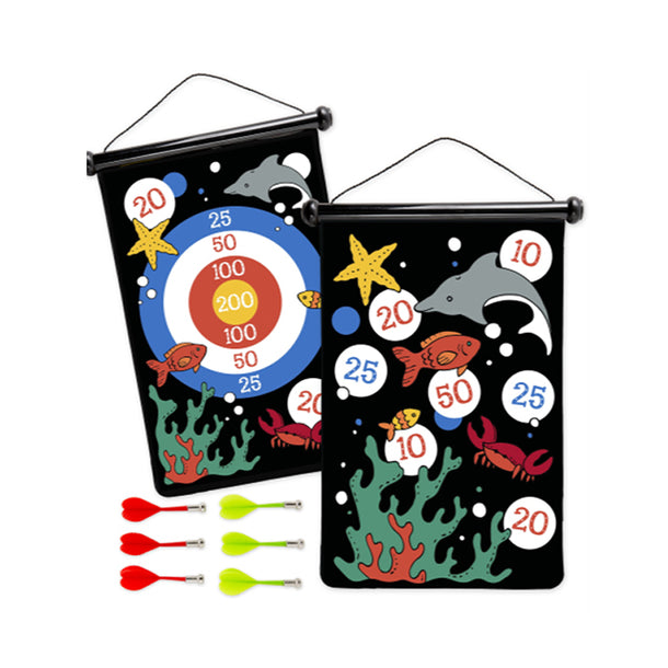 Double Sided Magnetic Target Game Sealife | Mastermind Toys