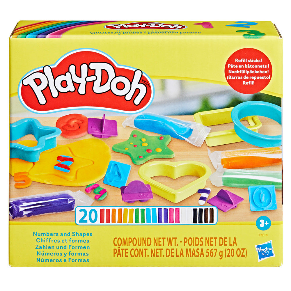 Play-Doh Numbers and Shapes Playset - Mastermind Toys