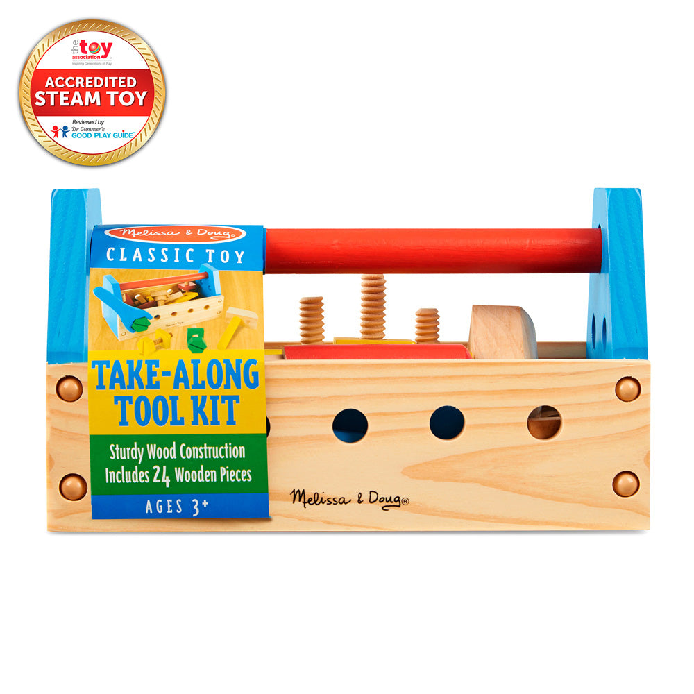 Melissa & Doug Take-Along Tool Kit - Mastermind Toys