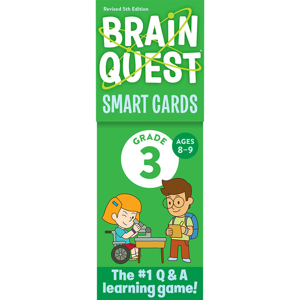BRAIN QUEST 3RD GRADE SMART CARDS REVISED 5TH EDITION - Mastermind Toys