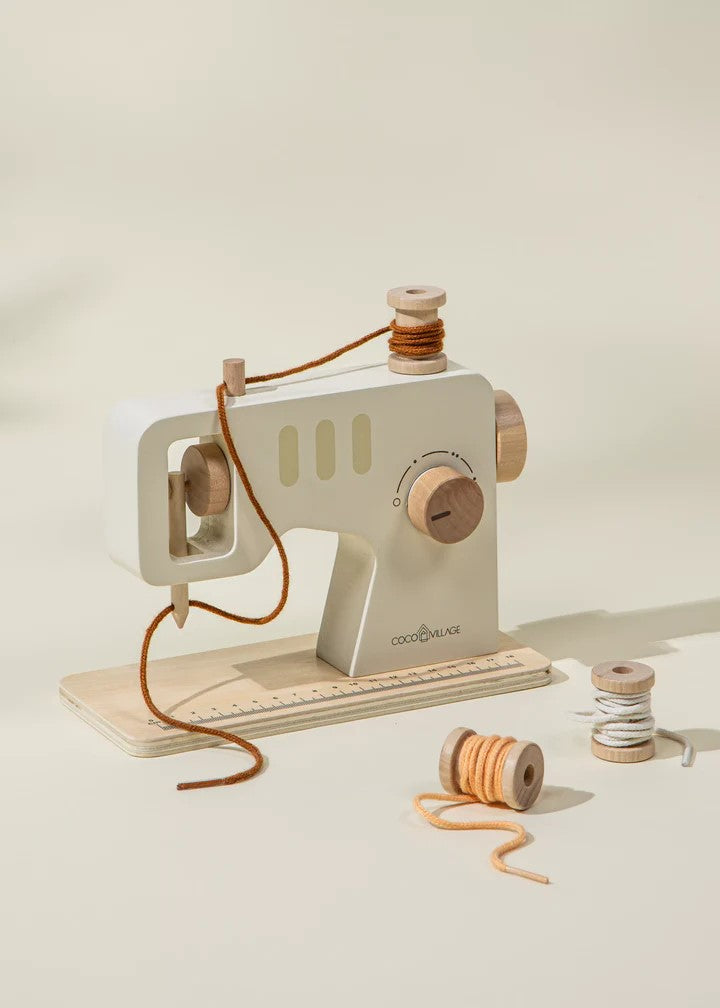 Coco Village Wooden Sewing Machine Playset – Mastermind Toys