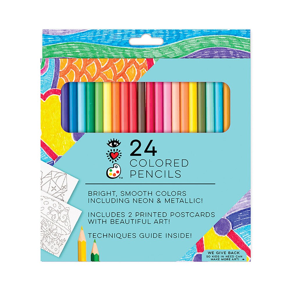 24 Colored Pencils – Mastermind Toys
