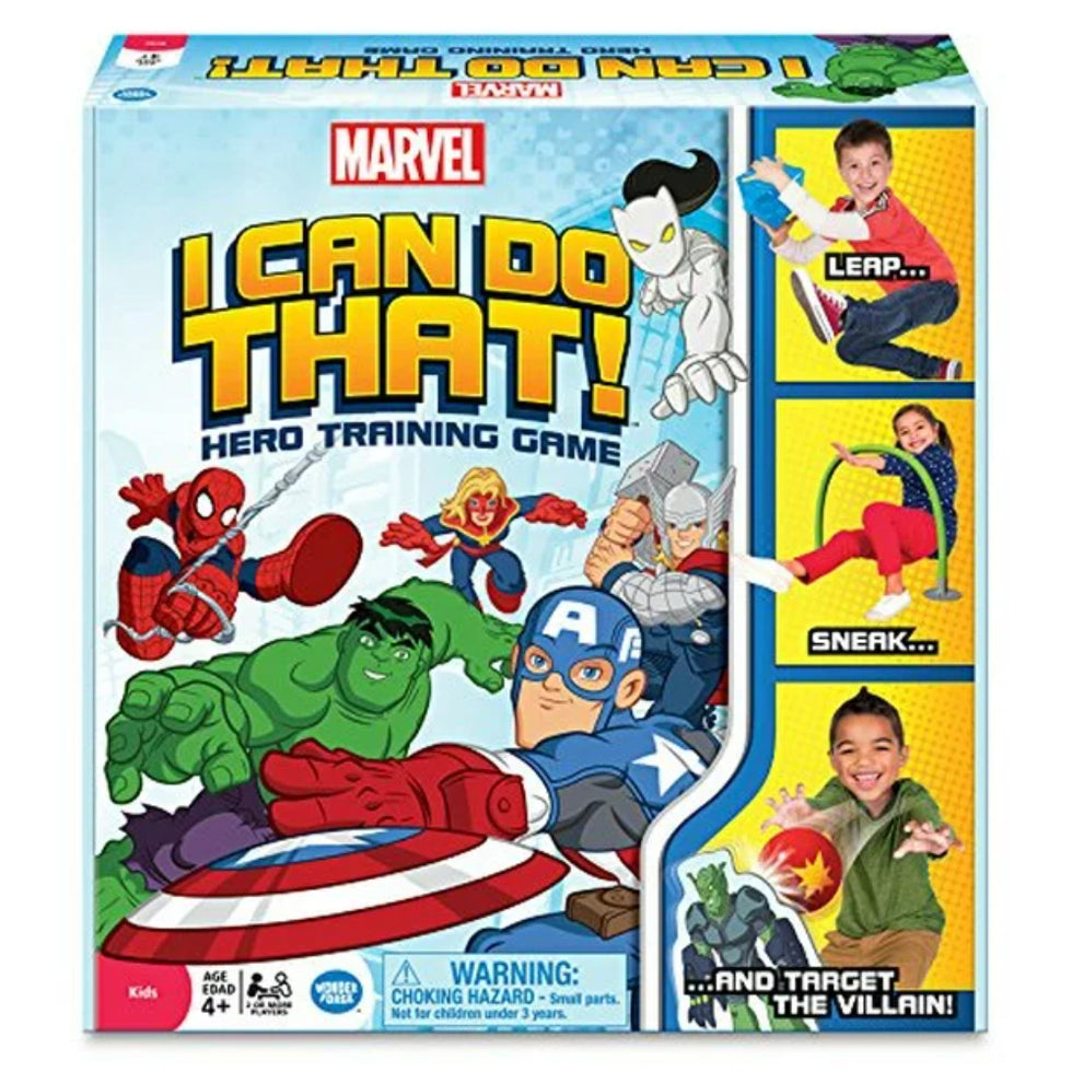 Marvel I Can Do That! Hero Training Game – Mastermind Toys
