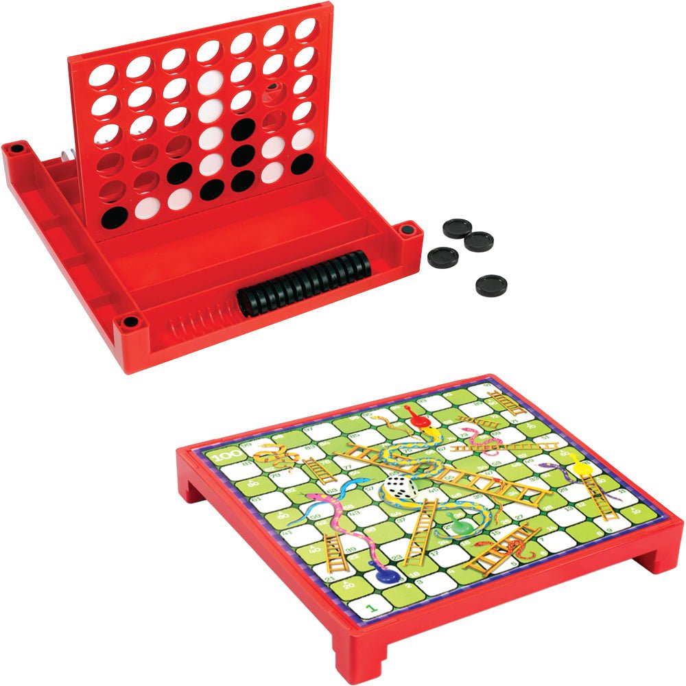 4-in-a-row & Snakes and Ladders Combo - Mastermind Toys