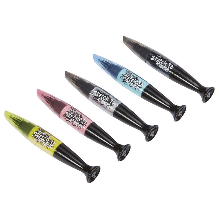 Alex - Spa - Glow Sketch It Nail Pens – Mastermind Toys