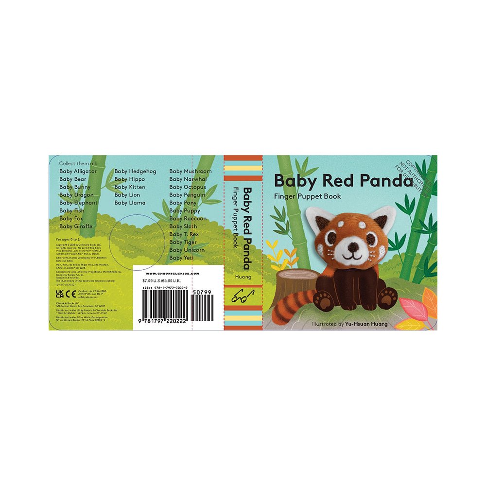 Baby Red Panda: Finger Puppet Book – Mastermind Toys