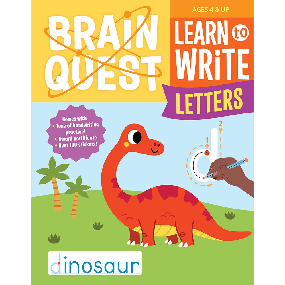 Brain Quest Learn to Write: Letters – Mastermind Toys
