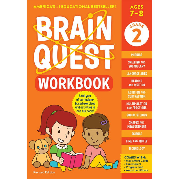 Brain Quest Workbook: 2nd Grade Revised Edition – Mastermind Toys
