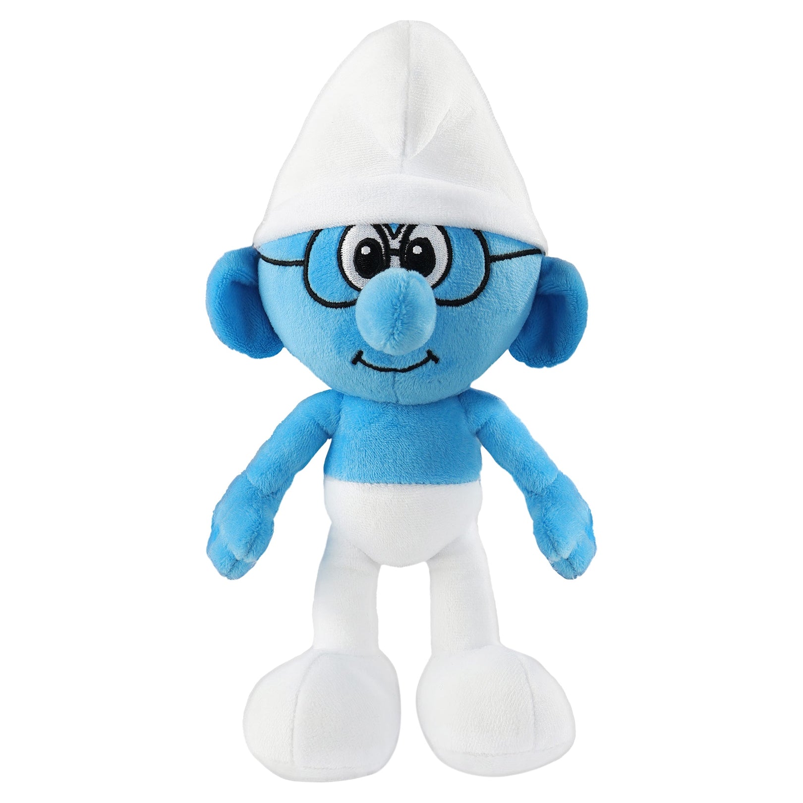 Brainy Smurf Small Plush-The Smurfs Movie – Mastermind Toys
