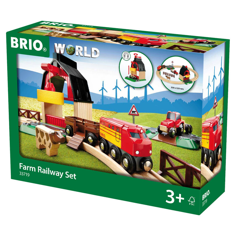 Brio Farm Railway Set – Mastermind Toys