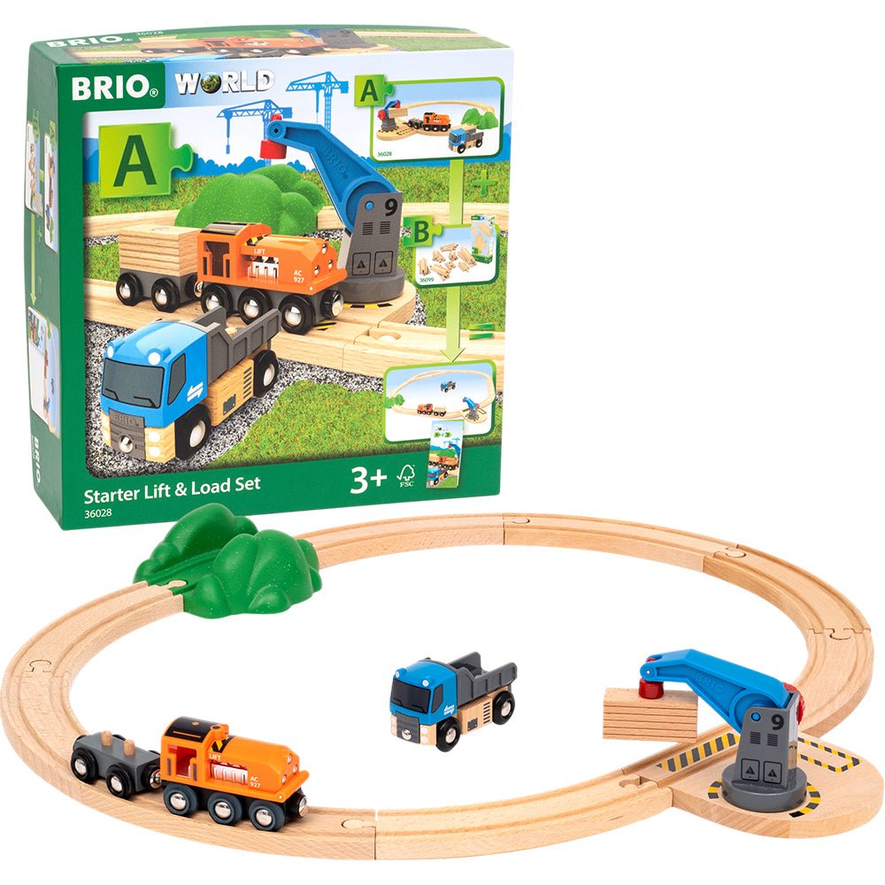 Brio Starter Lift & Load Set – Mastermind Toys
