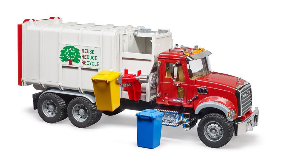 Bruder MACK Granite Side Loading Garbage Truck – Mastermind Toys
