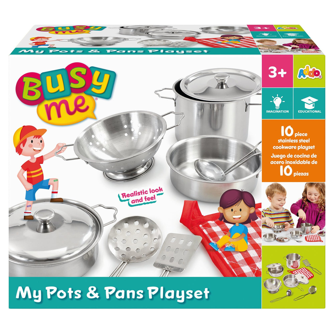 Busy Me My Pots & Pans Playset – Mastermind Toys