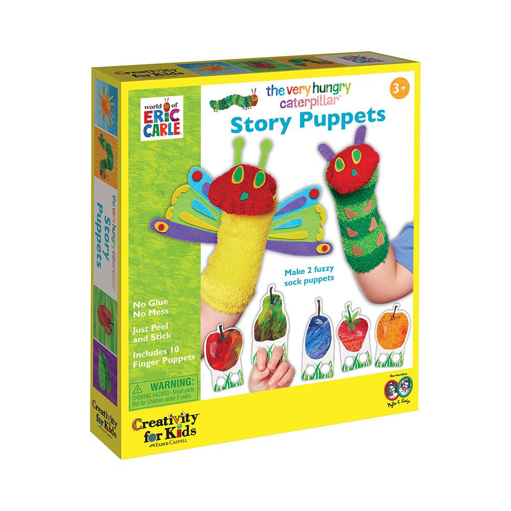 Creativity for Kids The Very Hungry Caterpillar Story Puppets ...