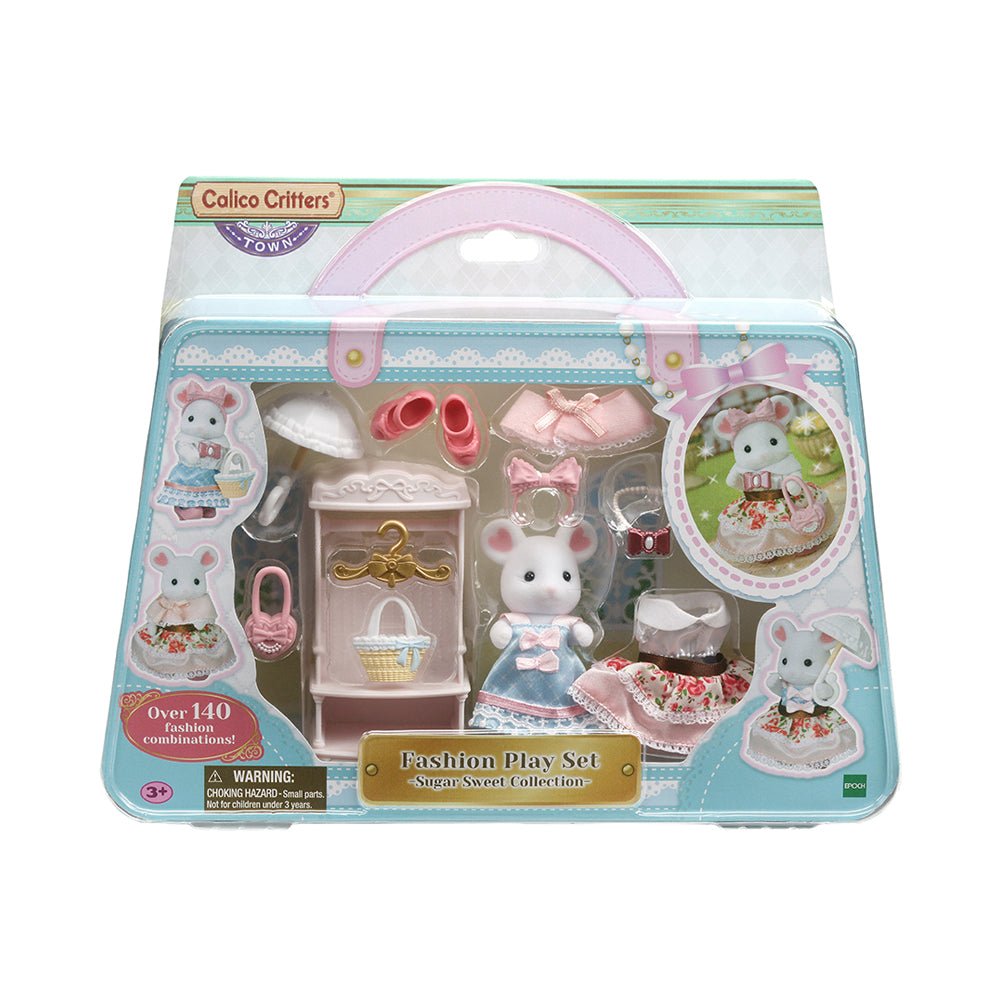 Calico Critters Sugar Sweet Mouse Fashion Play Set - Mastermind Toys