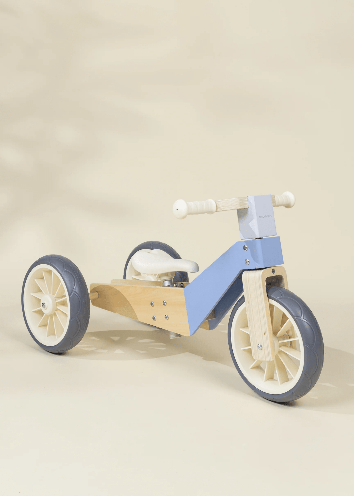 Coco Village Evolutive Wooden Balance Bike - 3 in 1 - Ocean ...