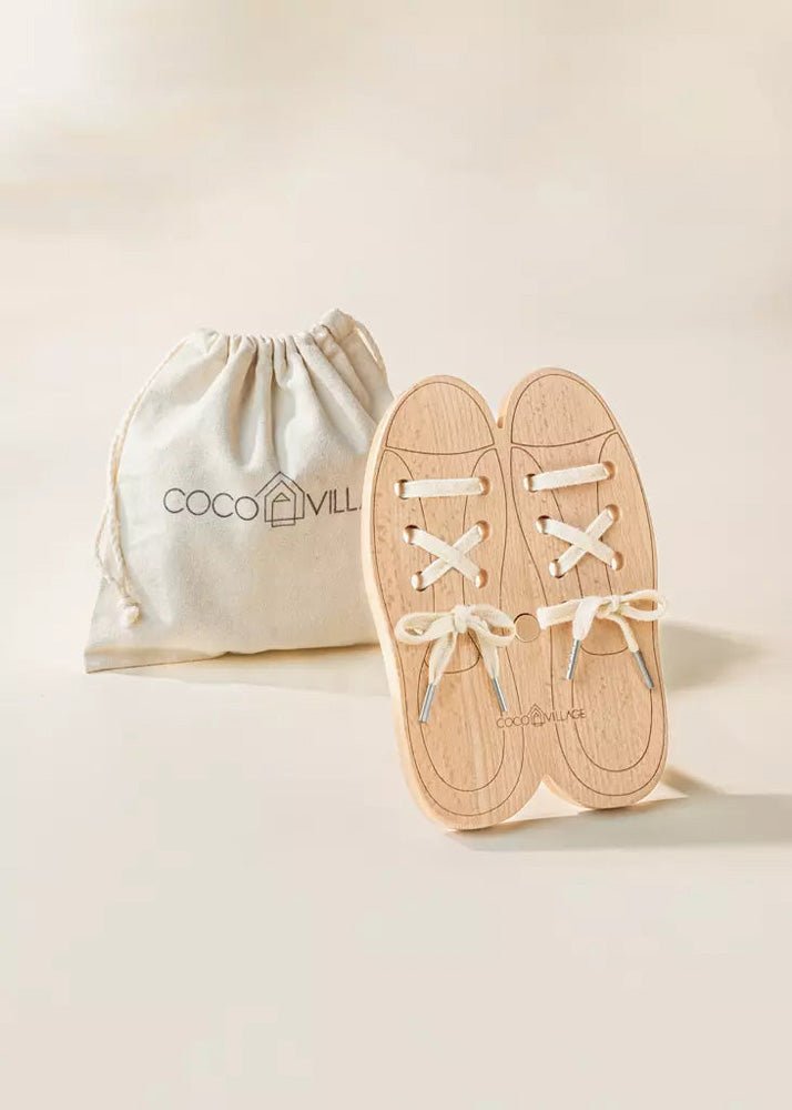 Coco Village Wooden Lacing Game – Mastermind Toys