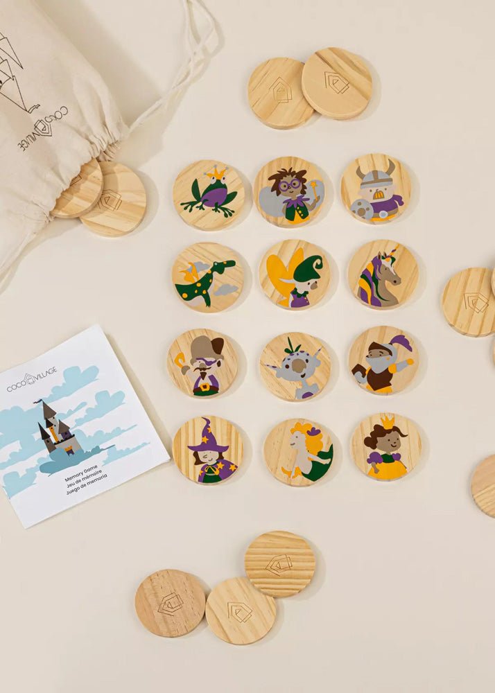 Coco Village Wooden Memory Game - Imaginarium (24 pcs) – Mastermind Toys