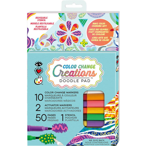 Bright Stripes Color Change Creations Doodle Pad – Mastermind Toys