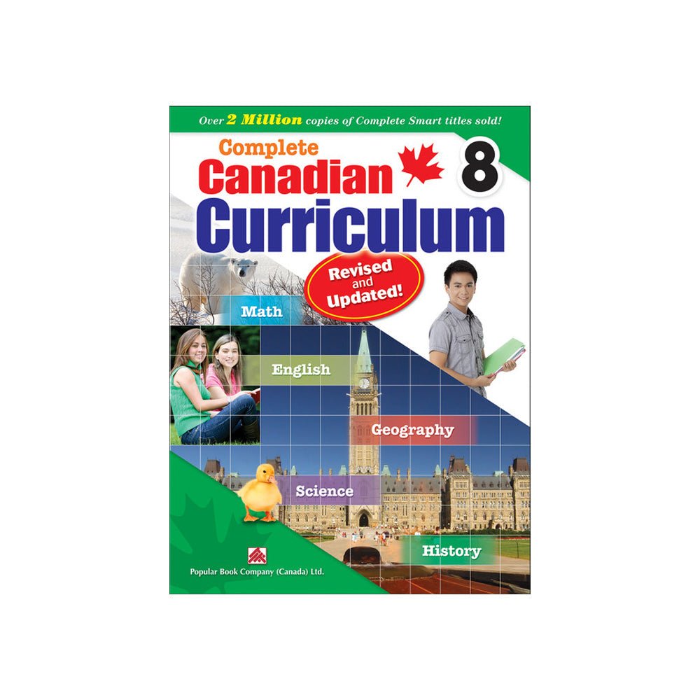 Complete Canadian Curriculum: Grade 8 Book - Mastermind Toys