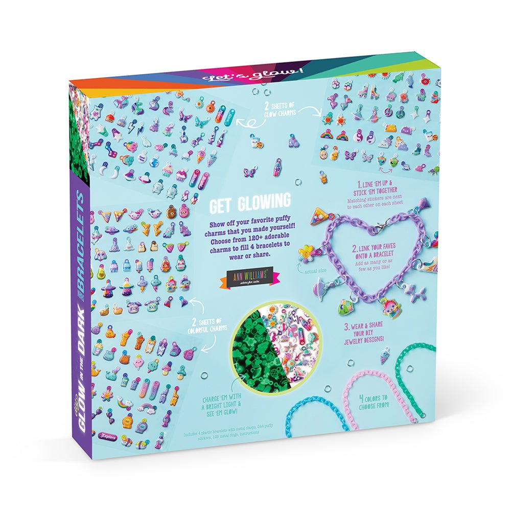 Craft-tastic DIY Glow in the Dark Charm Bracelets - Mastermind Toys