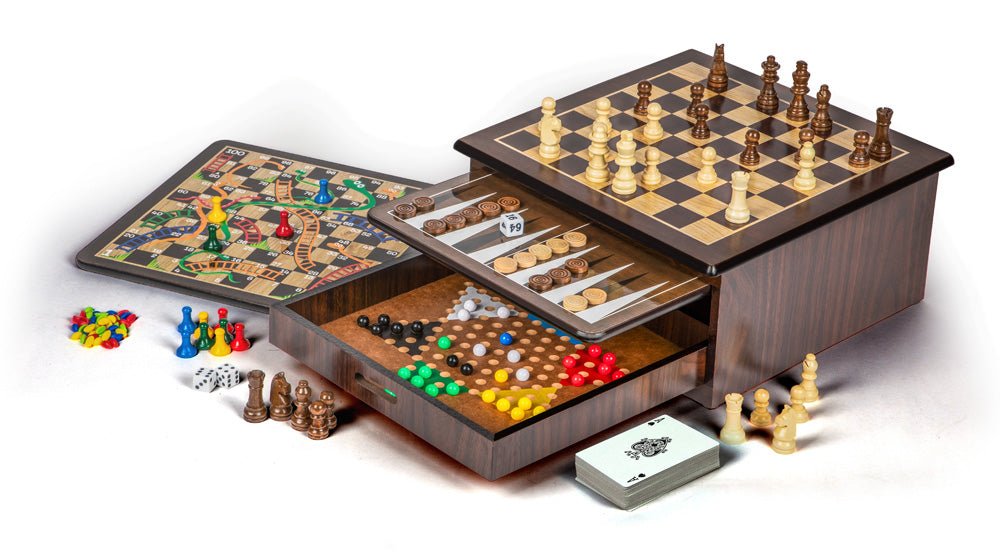 Craftsman Deluxe Wooden Game House - Mastermind Toys