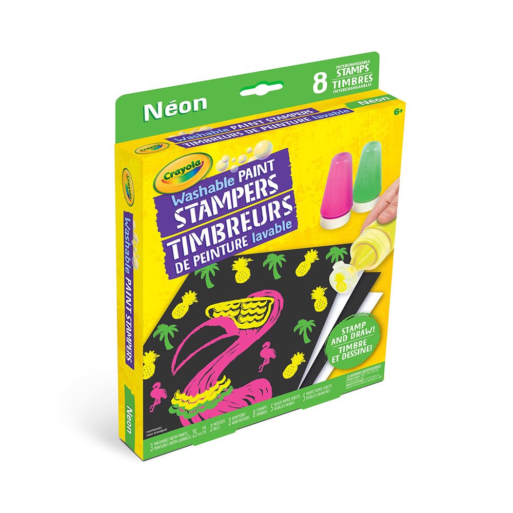 Crayola Neon Paint Stampers – Mastermind Toys