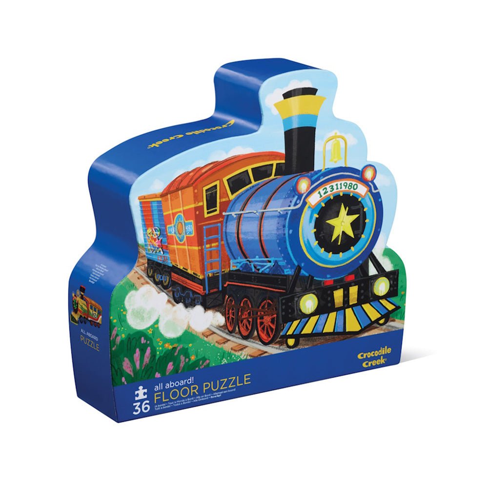 Crocodile Creek 36-Pc Puzzle/All Aboard – Mastermind Toys