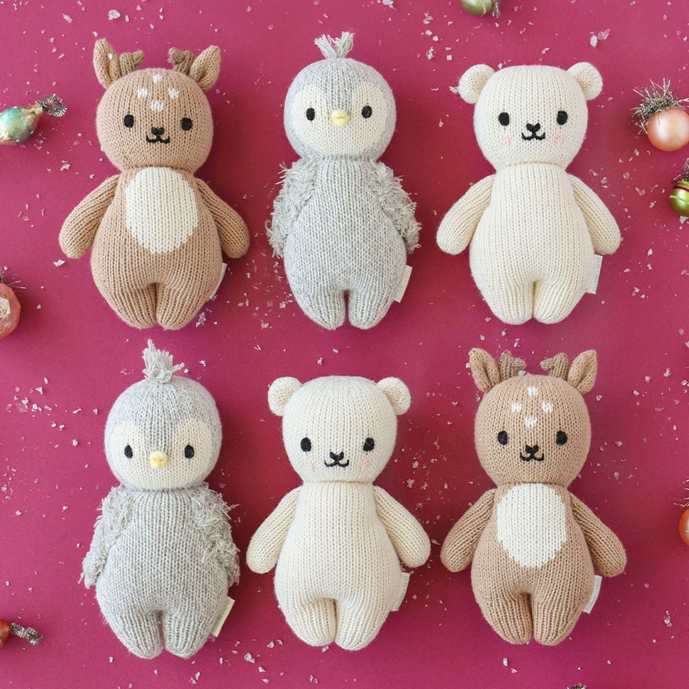 Cuddle + Kind Baby Penguin Hand-Knit Doll – Mastermind Toys