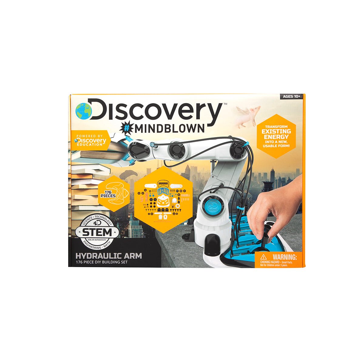 Discovery Toy DIY Hydraulic Robotic Arm – Mastermind Toys