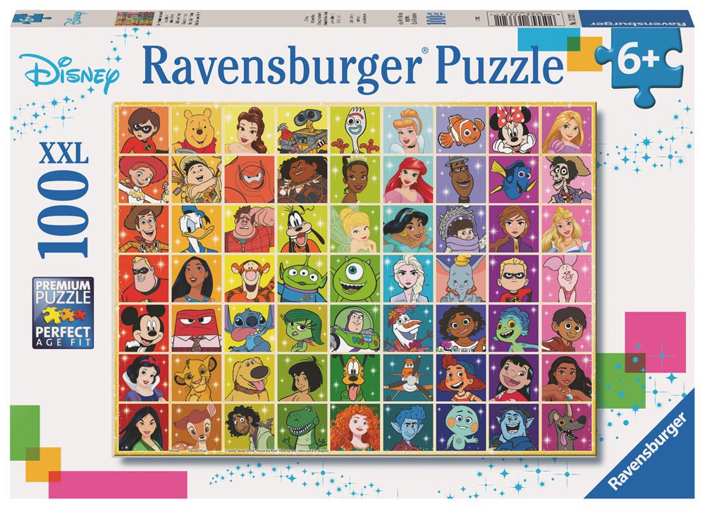 Disney Color Palette 100pc Puzzle – Mastermind Toys