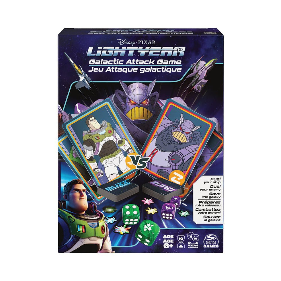 Disney Pixar Lightyear - Galactic Attack Card Game – Mastermind Toys